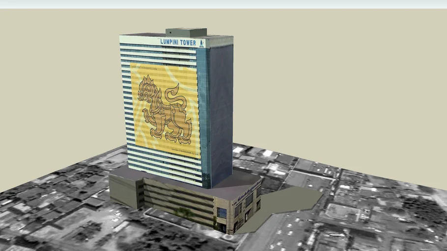 Lumpini Tower, Bangkok | 3D Warehouse