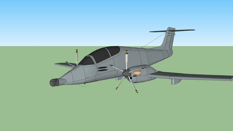 FAdeA ia 58 super pucara | 3D Warehouse