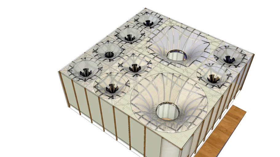 Bosque itinerante Pabellón itinerante | 3D Warehouse