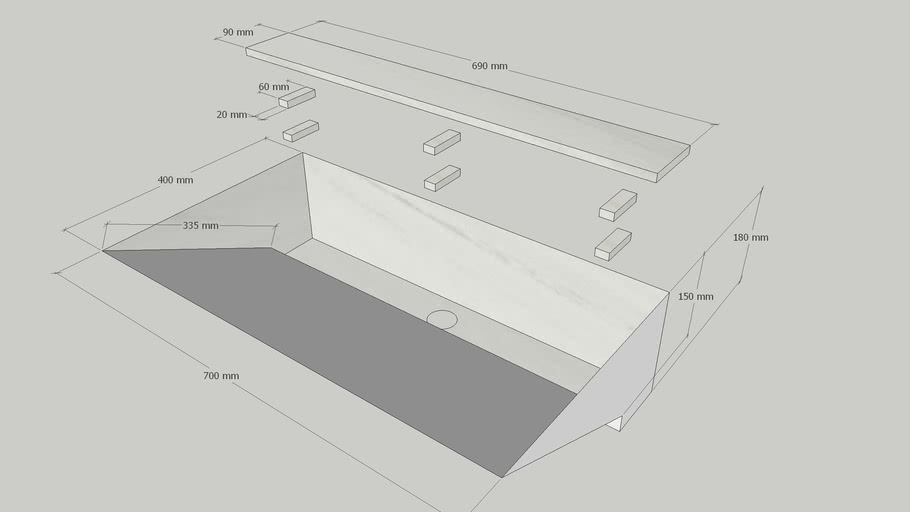 wash basin | 3D Warehouse