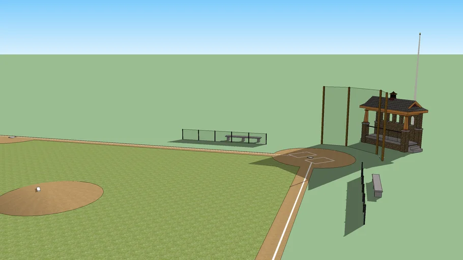 Baseball field for Harry | 3D Warehouse