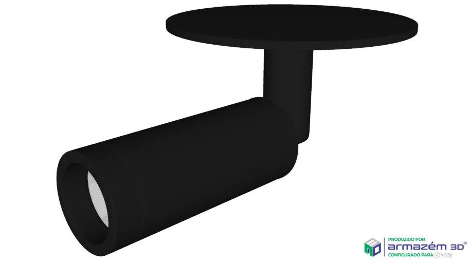 SPOT DE SOBREPOR LED SCORE 3000K 3W BIVOLT 20X7X12CM METAL - SPOTLINE ...