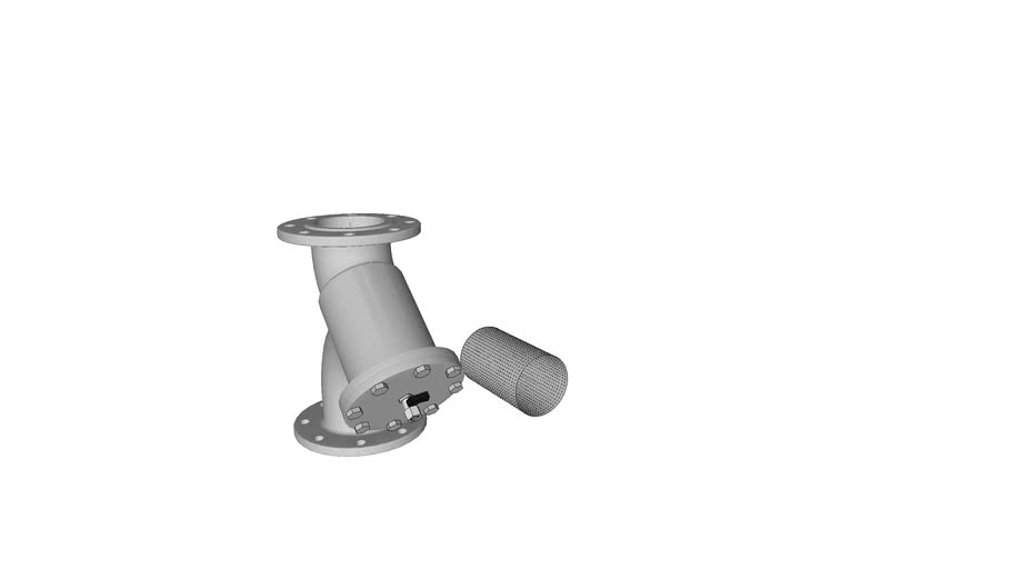 FILTRE TAMIS DN125 - STRAINER FILTER DN125 | 3D Warehouse