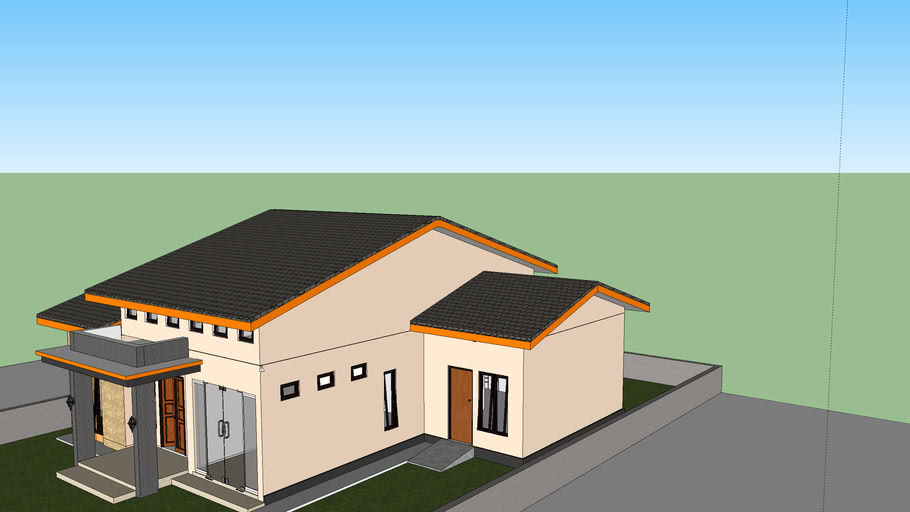 Rumah plus toko | 3D Warehouse