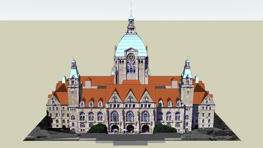 Neues Rathaus, Hannover | 3D Warehouse