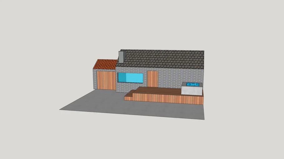 Simple house | 3D Warehouse