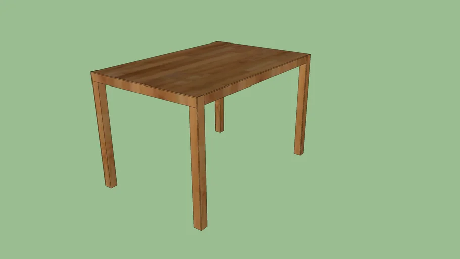 Mesa de Madeira | 3D Warehouse