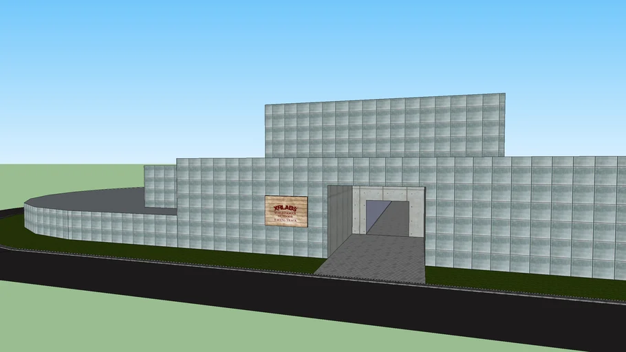 Race Track - Oval | 3D Warehouse