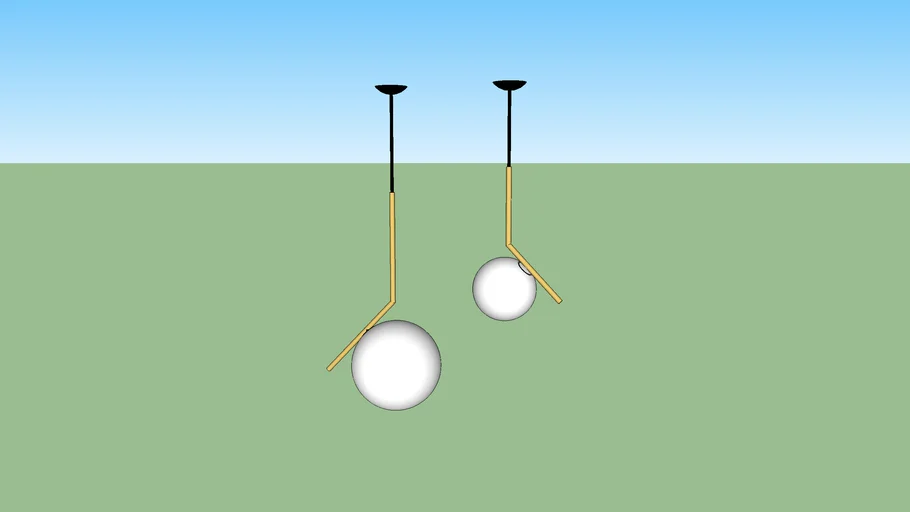 Pendente IC FLOS | 3D Warehouse