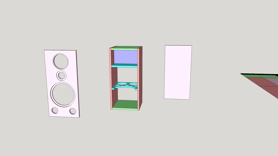 Faital 3WC-10 18mm MDF | 3D Warehouse