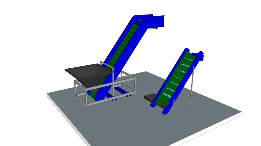 Belt conveyor | 3D Warehouse