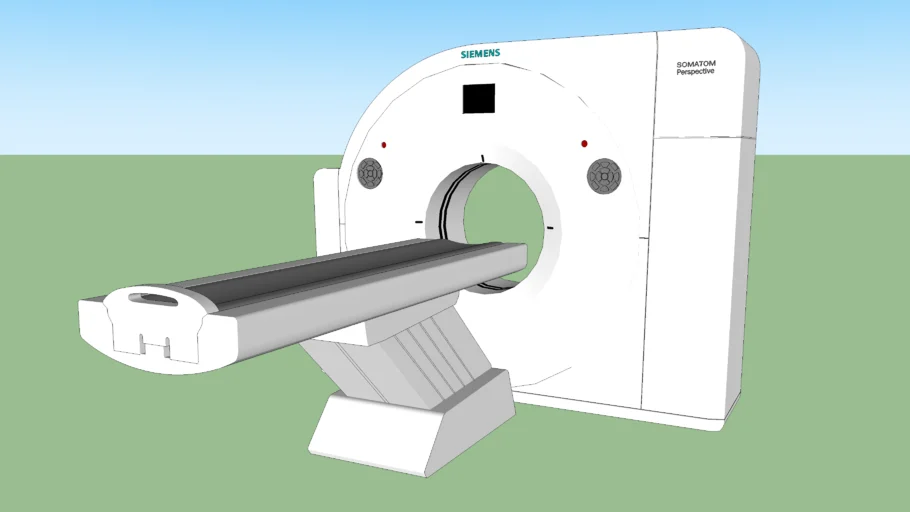 CT Scan Siemens Somatom Perspective 16 Slices MultiSlices Ct | 3D Warehouse
