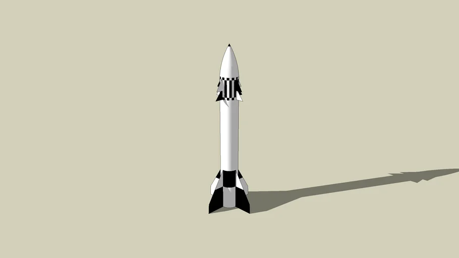 Pluto-X Rocket | 3D Warehouse