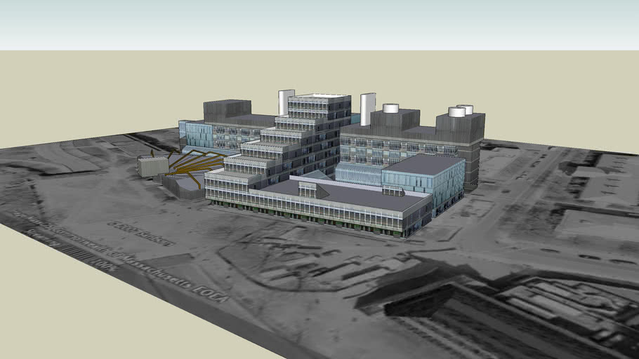 Jose luis Sert - Harvard University Undergraduate Science Center | 3D ...