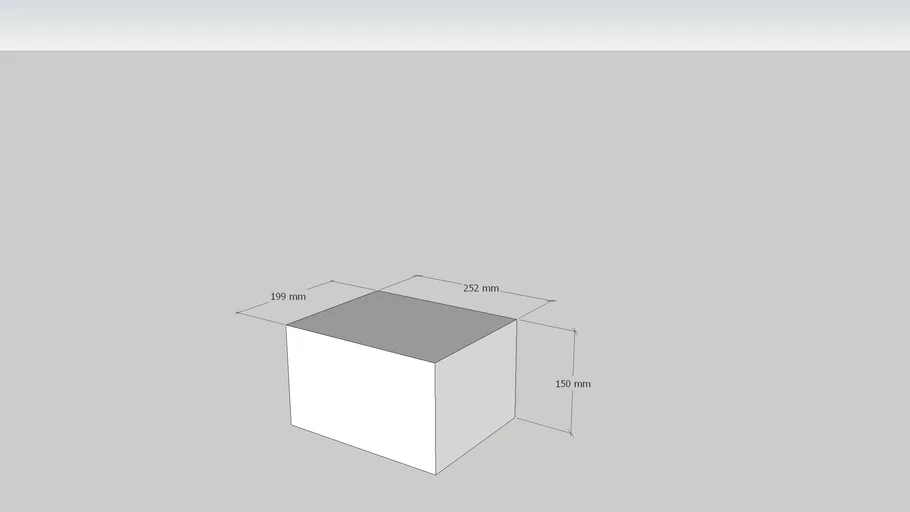 Stafford UK Library 3d Printer Build Volume | 3D Warehouse