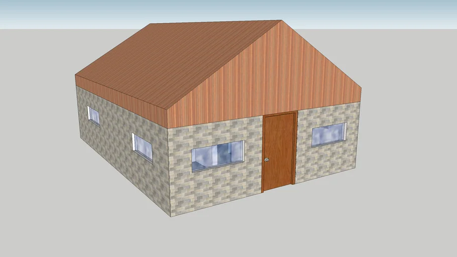 A simple house | 3D Warehouse