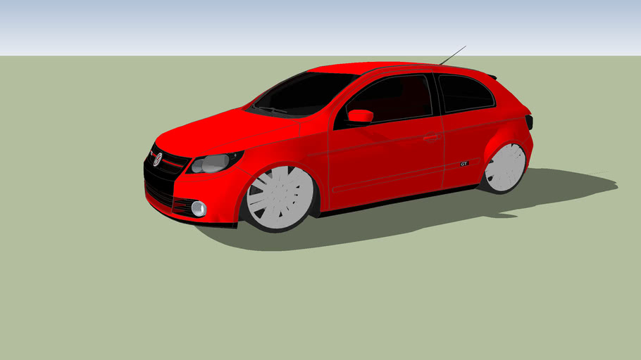 Carro - GOL G5 - GTI REBAIXADO | 3D Warehouse