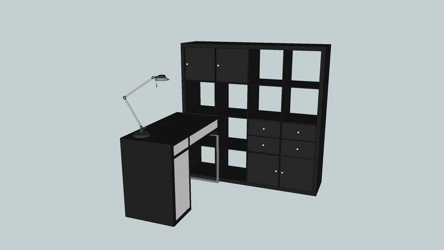 Ikea Workstation | 3D Warehouse