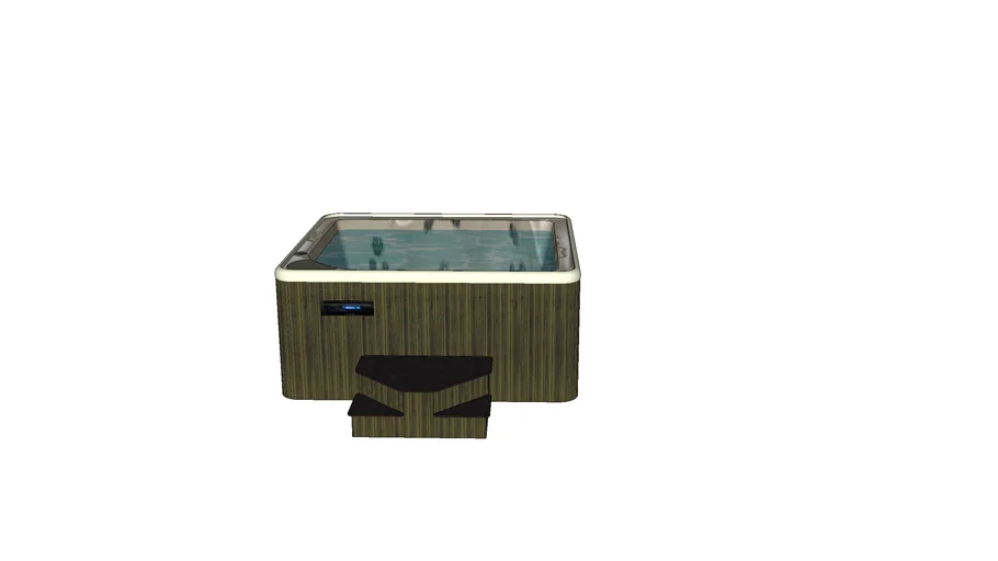 Beachcomber 550 hot tub | 3D Warehouse