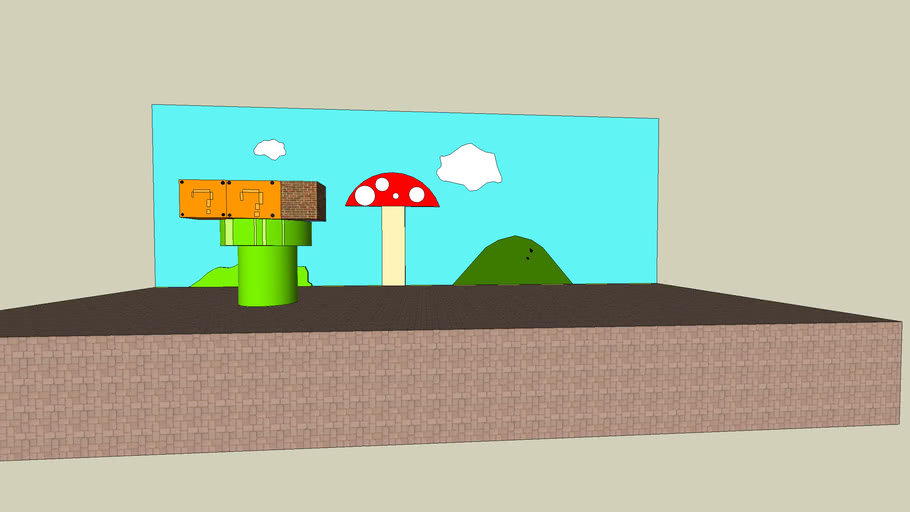 Super Mario Bros. Stage | 3D Warehouse