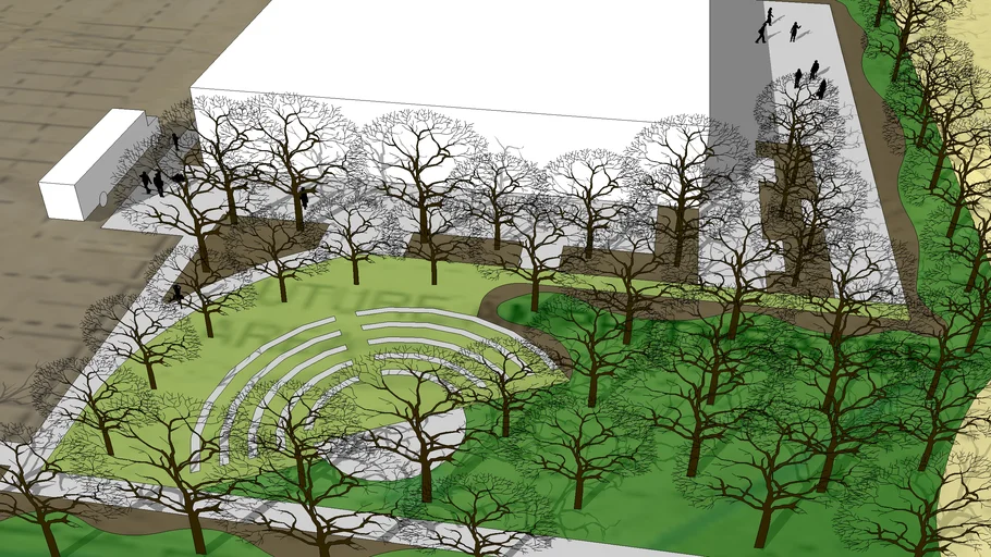 Aggie Farm Community Garden Master Plan Concept | 3D Warehouse