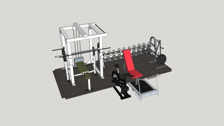 Small Gym | 3D Warehouse