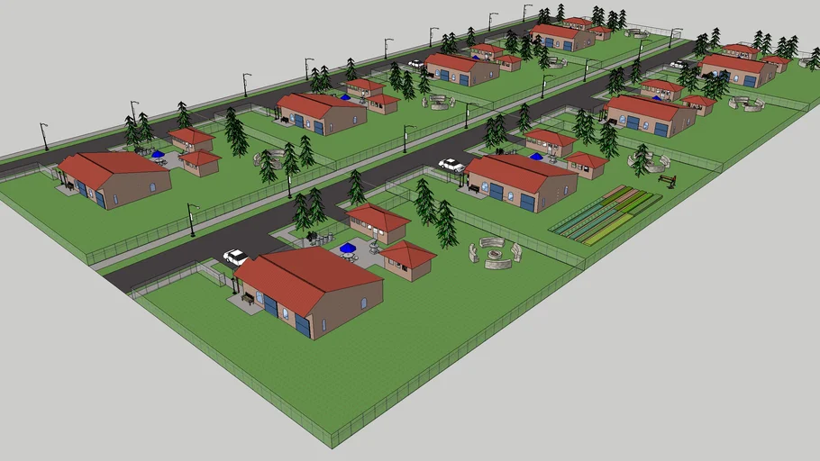 Sustainable Green Built Community | 3D Warehouse