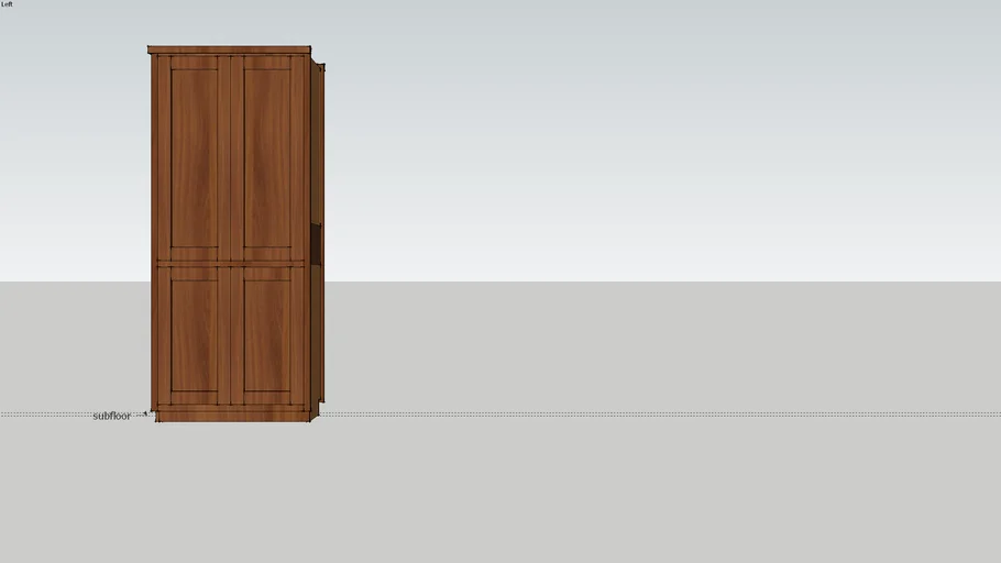 Linen Cabinet | 3D Warehouse