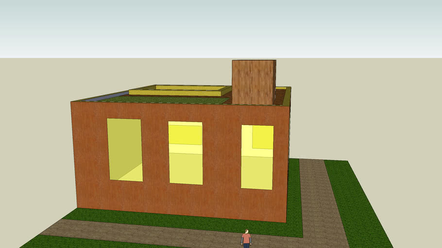 wood building | 3D Warehouse