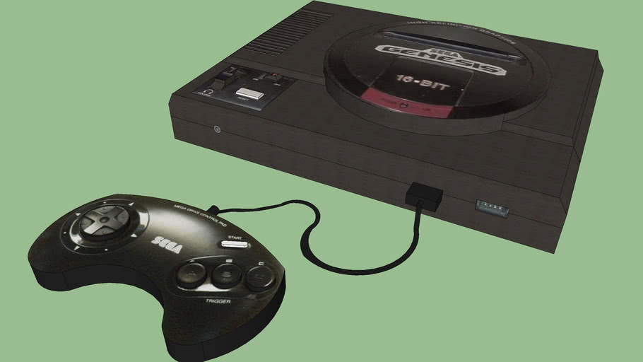 Sega Genesis | 3D Warehouse