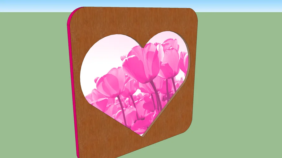 Heart Picture Frame | 3D Warehouse