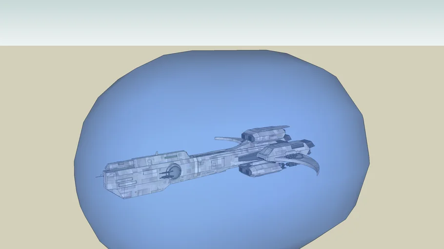 edited spaceship | 3D Warehouse