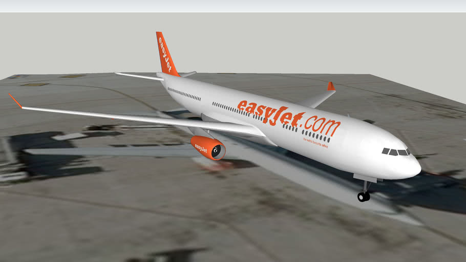 A330-300 easyJet | 3D Warehouse