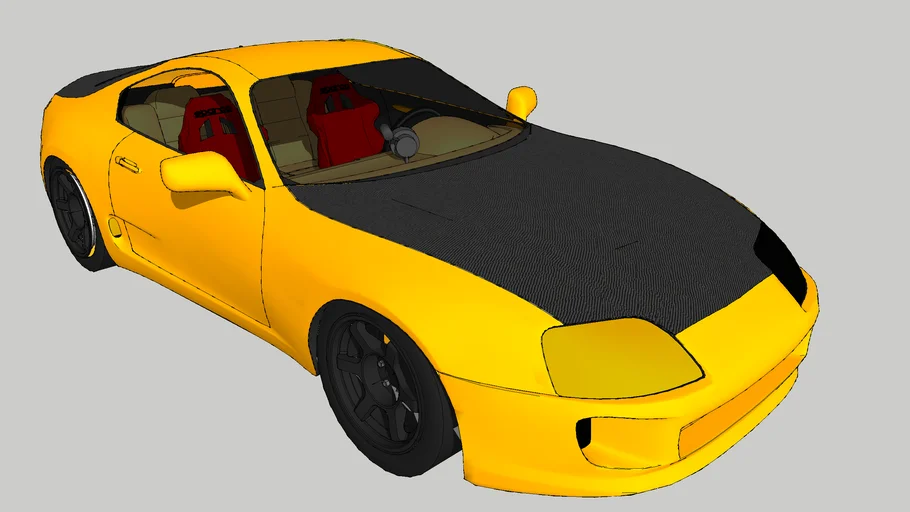 JDM Toyota Supra MKIV | 3D Warehouse