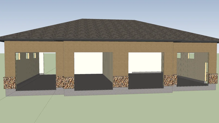 Drive Through Garage | 3D Warehouse