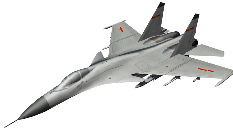 歼-15战斗机 PLAAF J-15 FIGHTER | 3D Warehouse