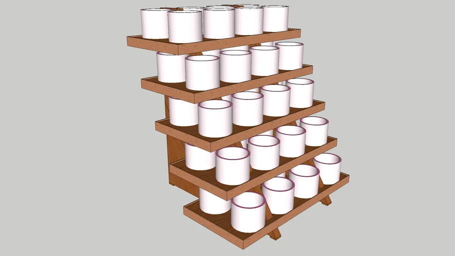 counter display | 3D Warehouse