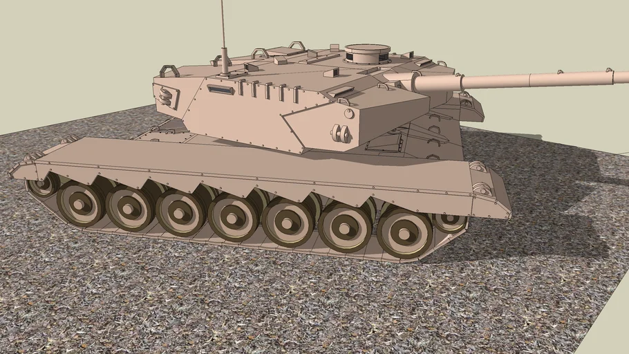 Desert Dingo Battle Tank | 3D Warehouse