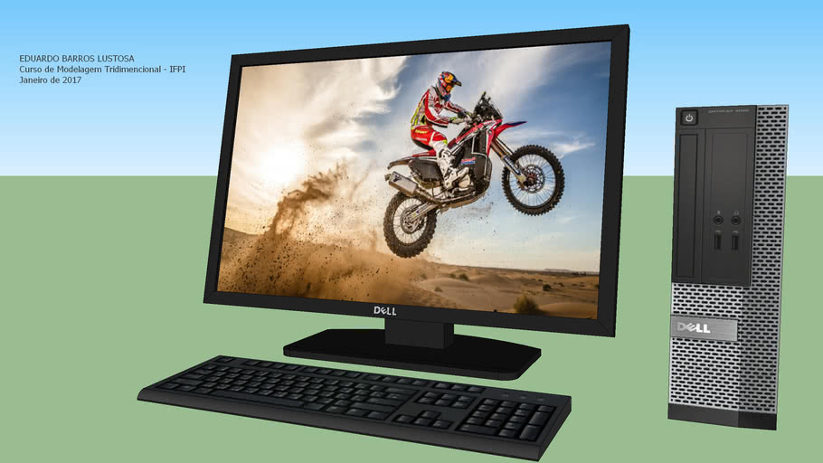 DESKTOP DELL OPTIPLEX | 3D Warehouse