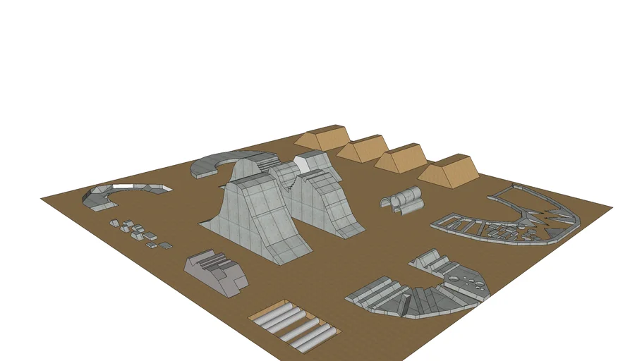 rock crawling course | 3D Warehouse