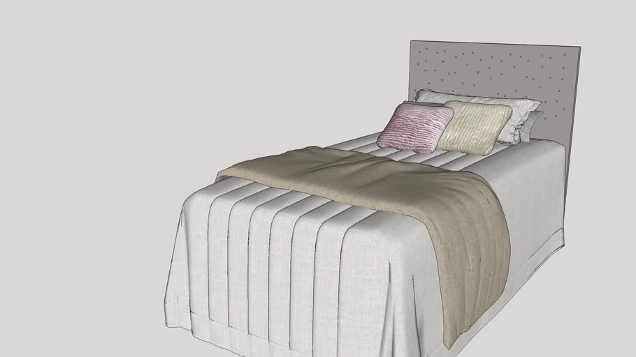 Single bed | 3D Warehouse
