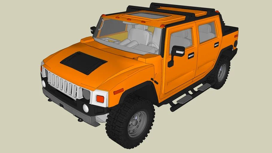 Hummer H2 SUT | 3D Warehouse