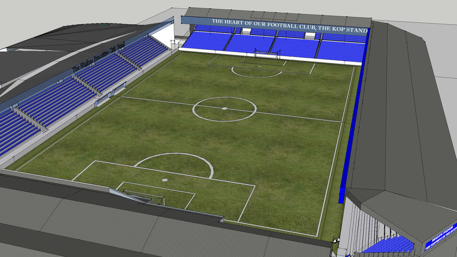 old football ground with theatre built in | 3D Warehouse