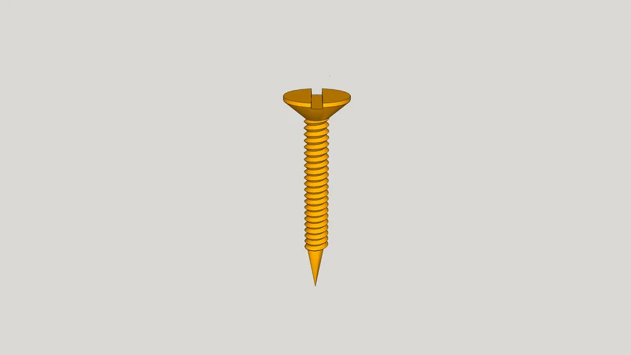 Screw | 3D Warehouse