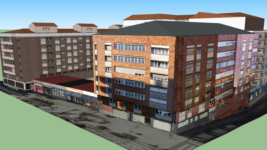 Edificio de Oviedo | 3D Warehouse