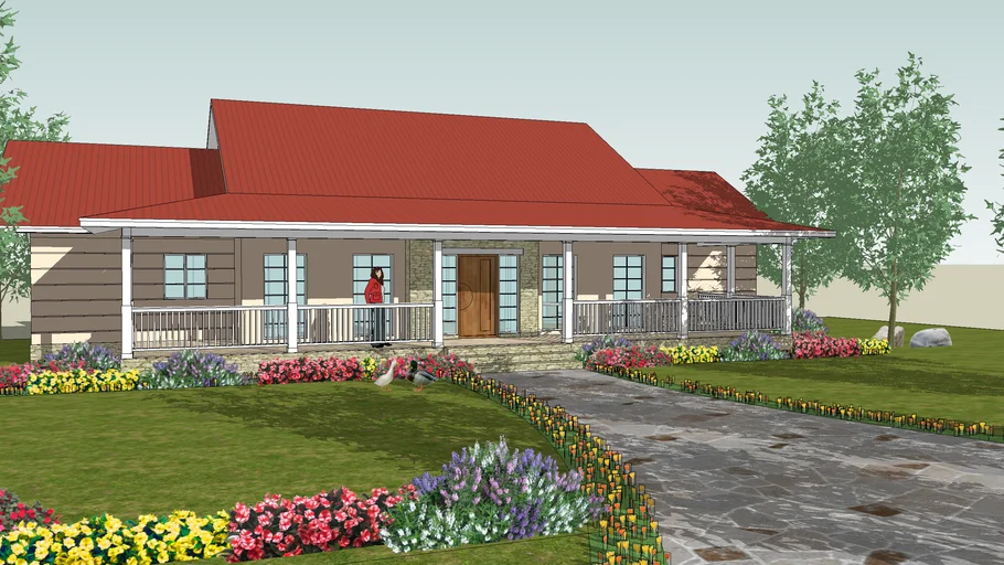 GUEST HOUSE COTTAGE | 3D Warehouse