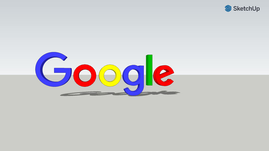 Google Logo | 3D Warehouse