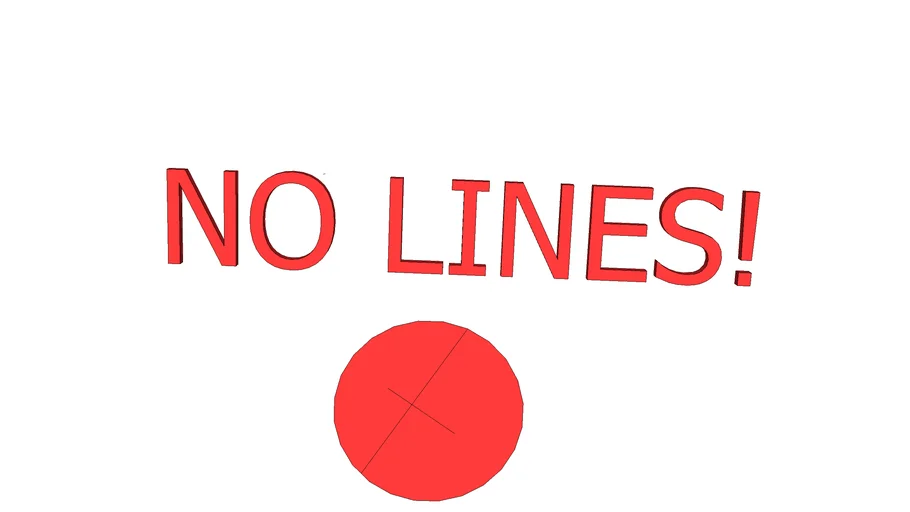 NO LINES | 3D Warehouse
