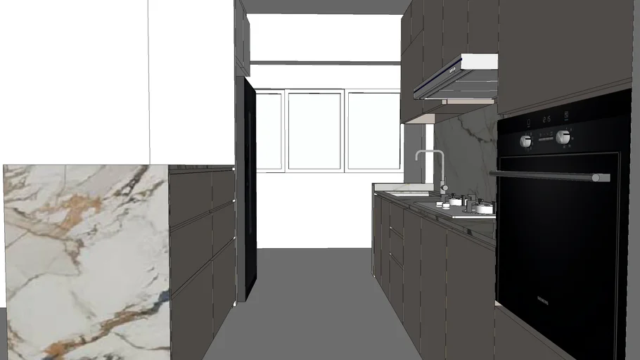 kitchen area | 3D Warehouse