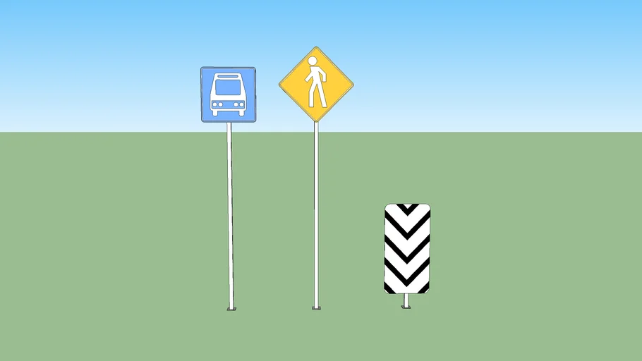 ROAD SIGNS | 3D Warehouse